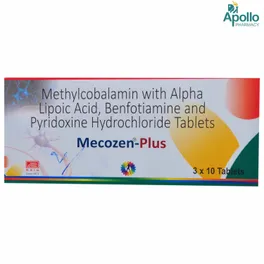 Buy MECOZEN PLUS TABLET | 19 Minutes Delivery | Apollo Pharmacy