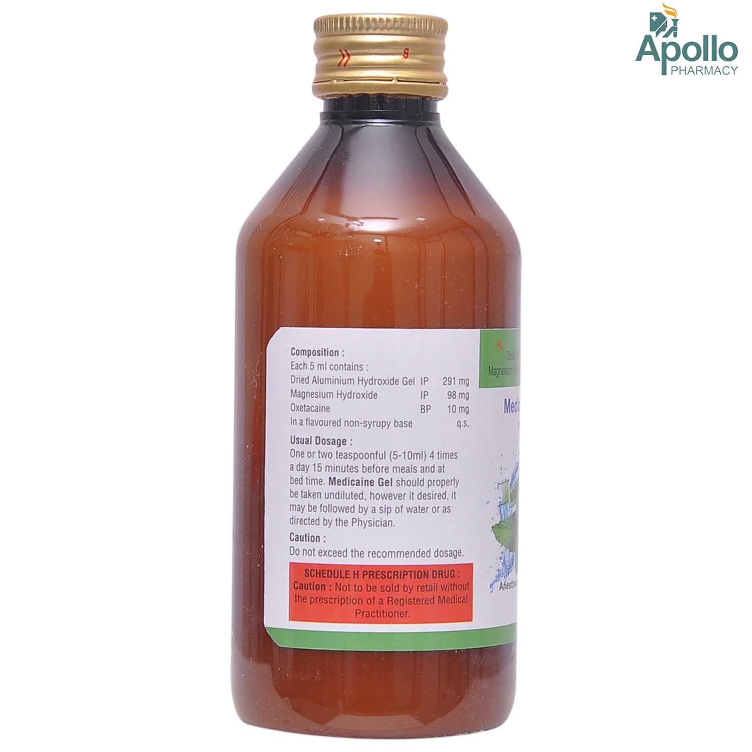 Medicaine Oral Gel | Uses, Side Effects, Price | Apollo Pharmacy