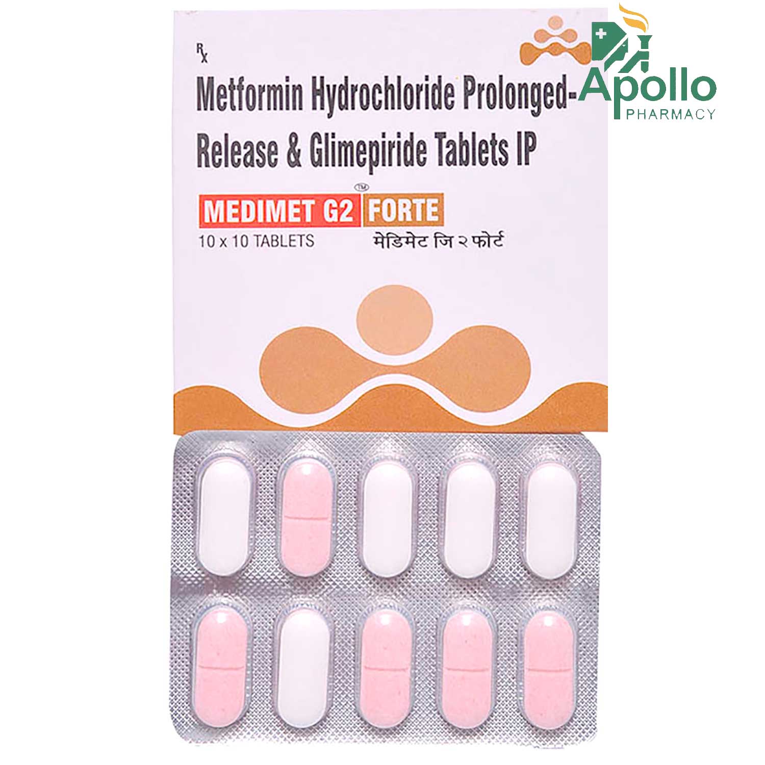 Medimet G2 Forte Tablet | Uses, Side Effects, Price | Apollo Pharmacy