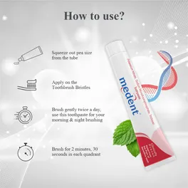 Buy Medent Toothpaste, 100 gm | 19 Minutes Delivery | Apollo Pharmacy