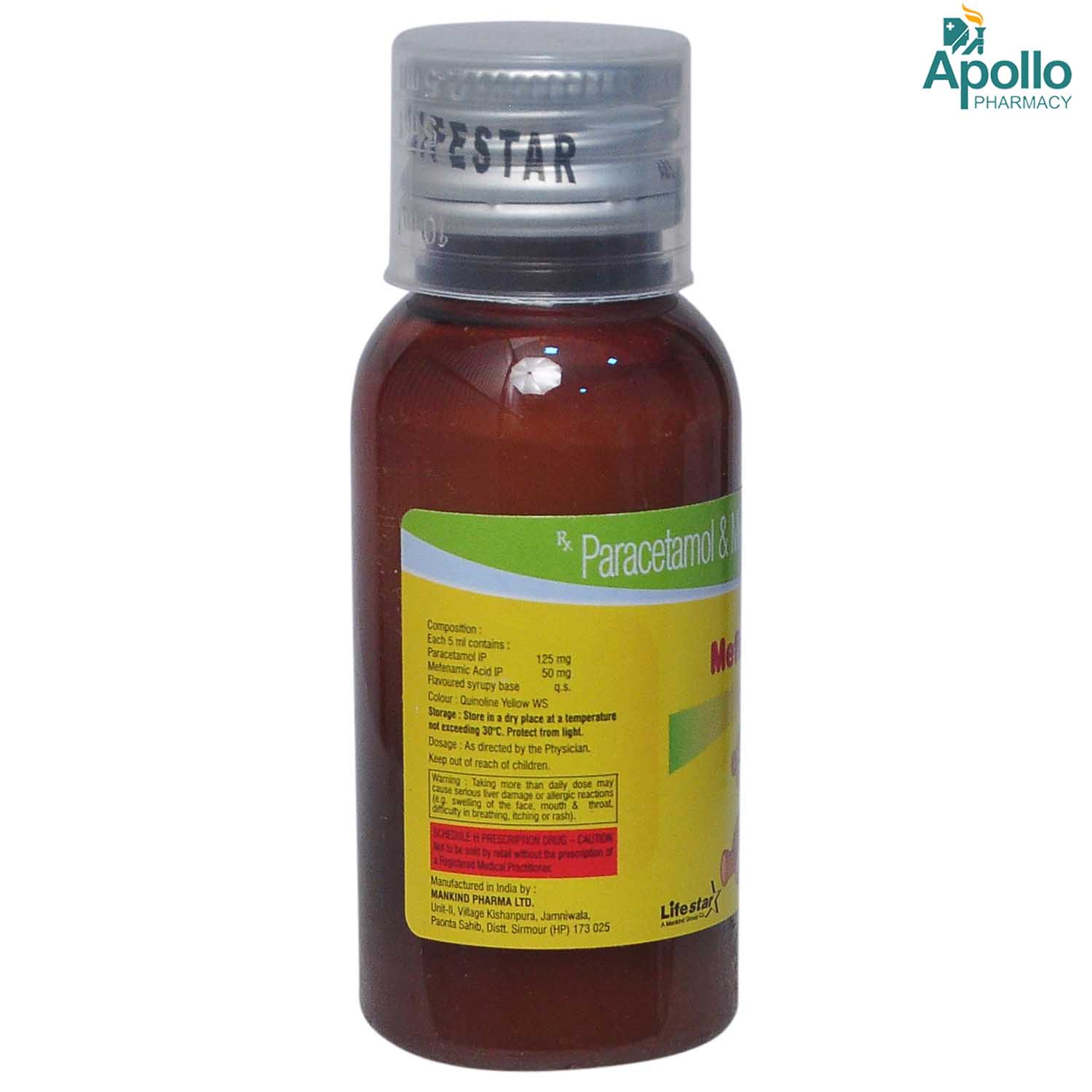 Mefkind Forte Syrup | Uses, Side Effects, Price | Apollo Pharmacy