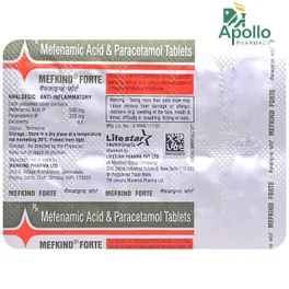 Mefkind Forte Tablet | Uses, Side Effects, Price | Apollo Pharmacy