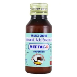 Meftal-P Delicious Mango Flavour Suspension 100 ml | Uses, Side Effects ...