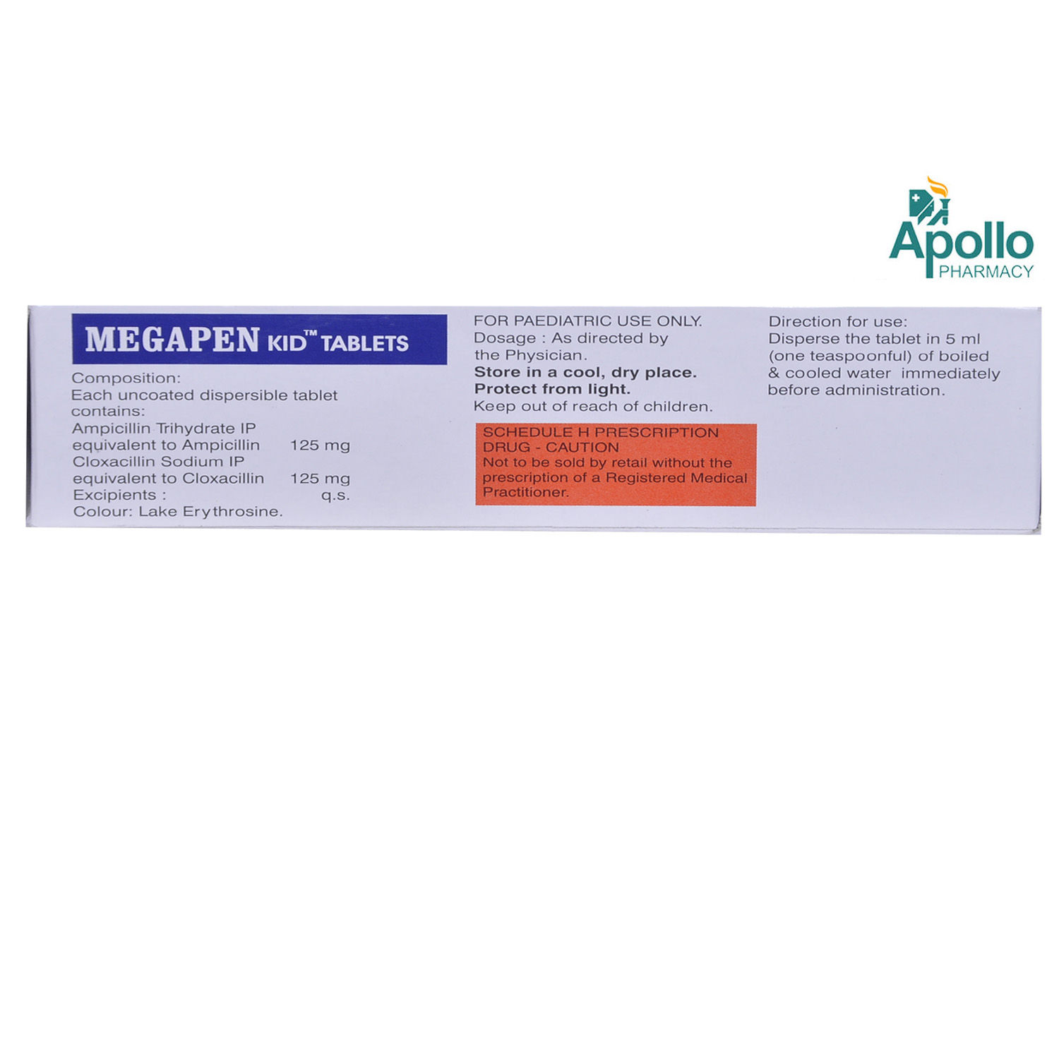 MEGAPEN KID TABLET | Uses, Side Effects, Price | Apollo Pharmacy