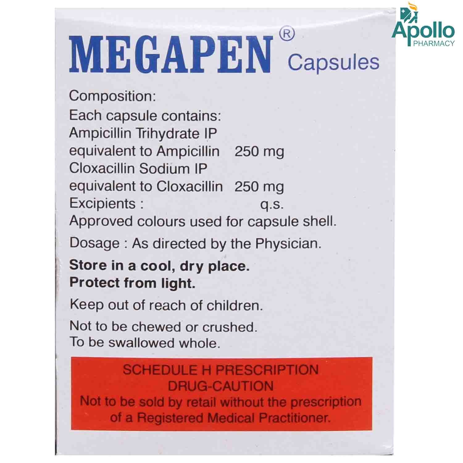 Megapen Capsule | Uses, Side Effects, Price | Apollo Pharmacy