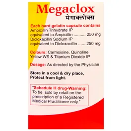 Megaclox Capsule | Uses, Side Effects, Price | Apollo Pharmacy