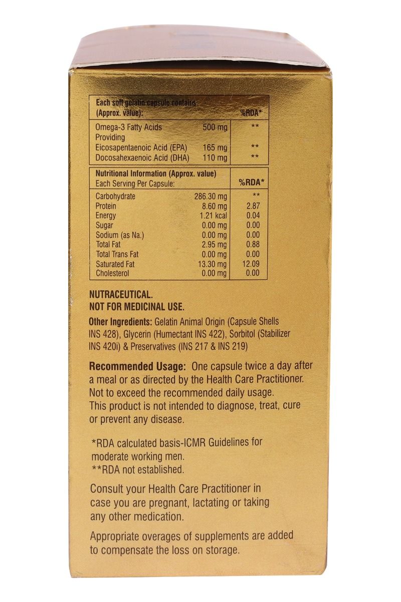 MEGA OMEGA CAPSULE Price, Uses, Side Effects, Composition - Apollo Pharmacy