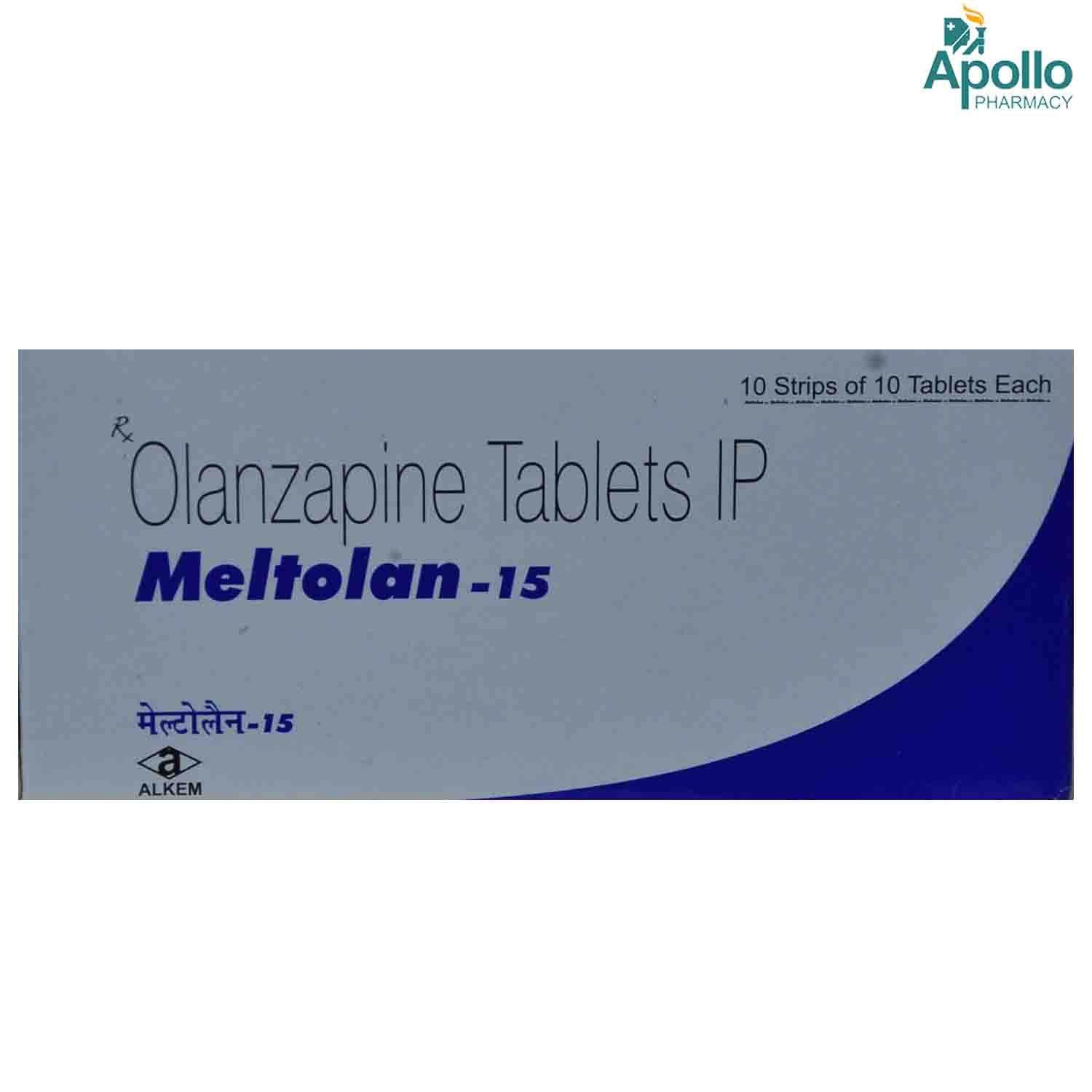 Meltolan 15 mg Tablet | Uses, Side Effects, Price | Apollo Pharmacy