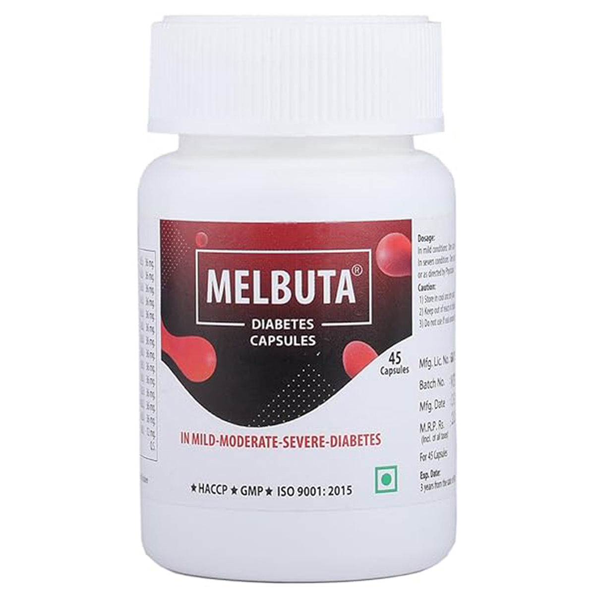 Buy Melbuta, 45 Capsules | 19 Minutes Delivery | Apollo Pharmacy
