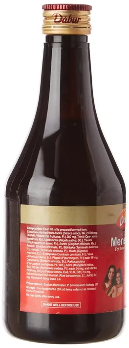 Buy Dabur Mensta Syrup, 400 ml | 19 Minutes Delivery | Apollo Pharmacy
