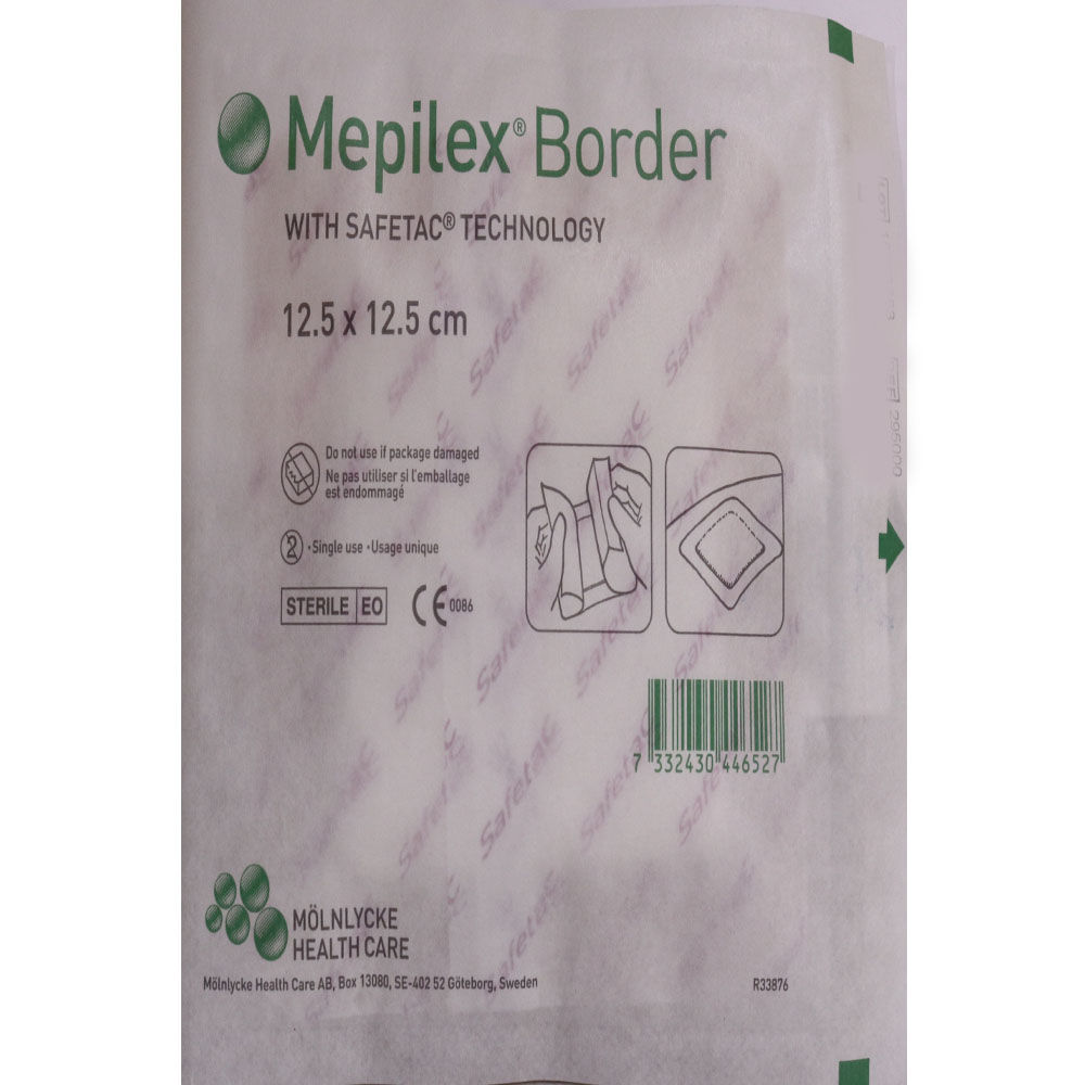 Mepilex 12.5 cm x 12.5 cm Border Dressing | Uses, Side Effects, Price ...