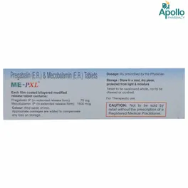 Me PXL Tablet | Uses, Side Effects, Price | Apollo Pharmacy