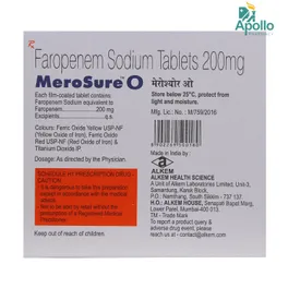 Merosure O Tablet | Uses, Side Effects, Price | Apollo Pharmacy