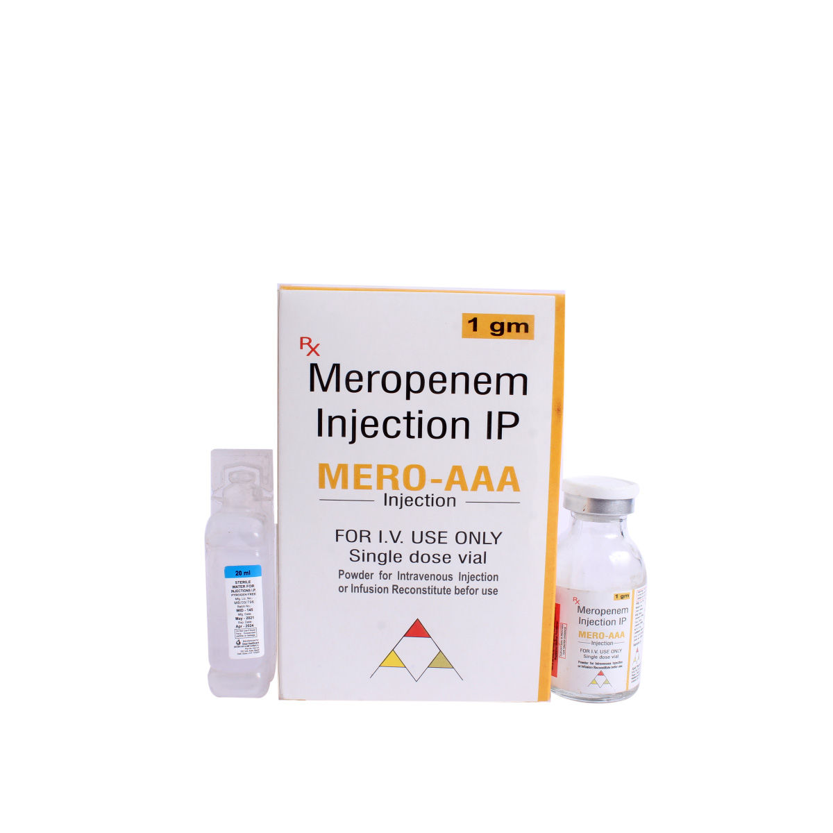 Mero-Aaa 1000 mg Injection | Uses, Side Effects, Price | Apollo Pharmacy