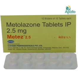 Metoz 2.5 Tablet | Uses, Side Effects, Price | Apollo Pharmacy
