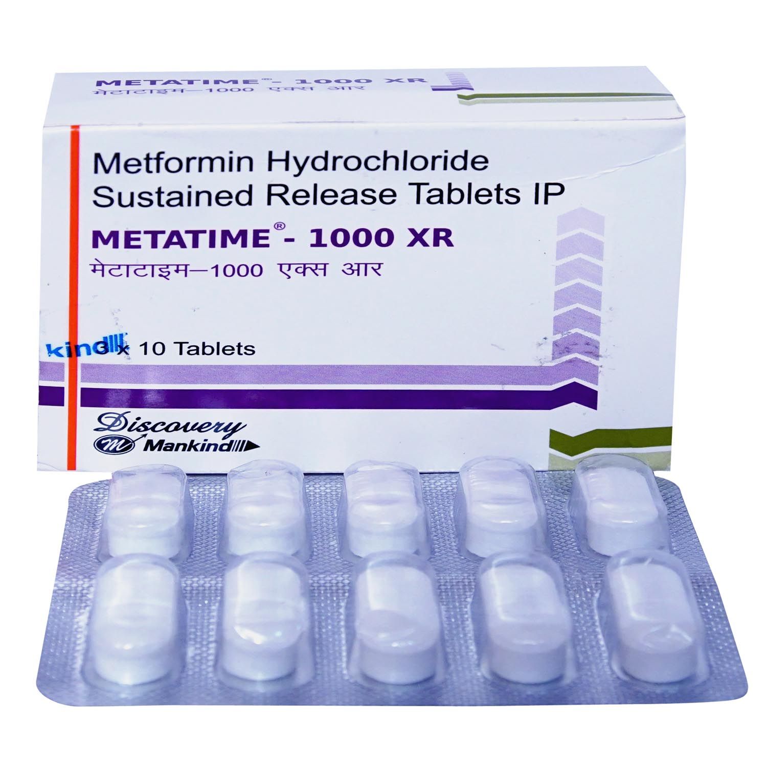 Metatime 1000 XR Tablet | Uses, Side Effects, Price | Apollo Pharmacy