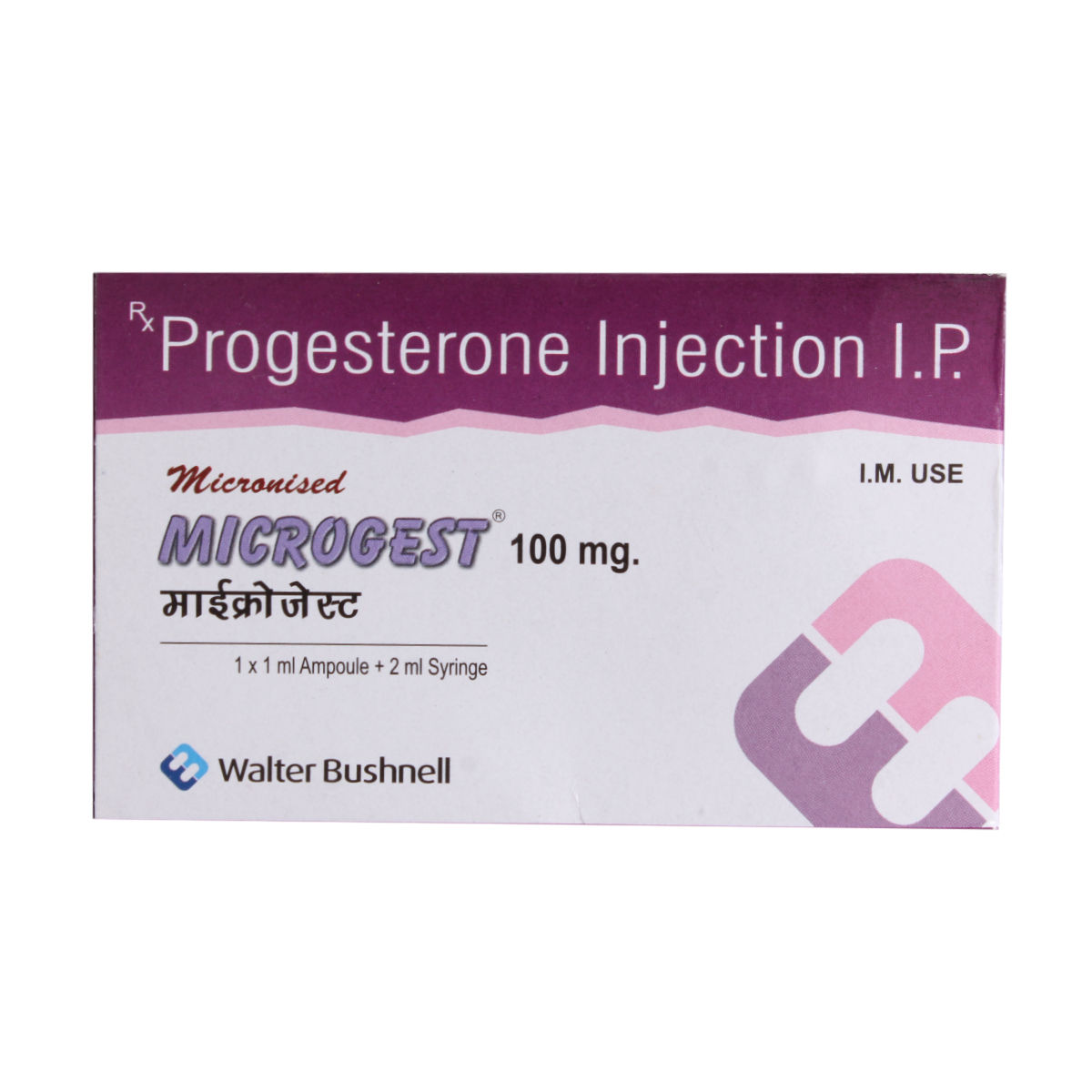 Microgest 100 mg Injection 2 ml Price, Uses, Side Effects, Composition ...