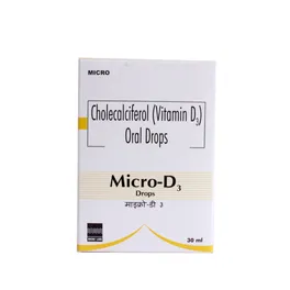 Micro D3 Drops | Uses, Side Effects, Price | Apollo Pharmacy