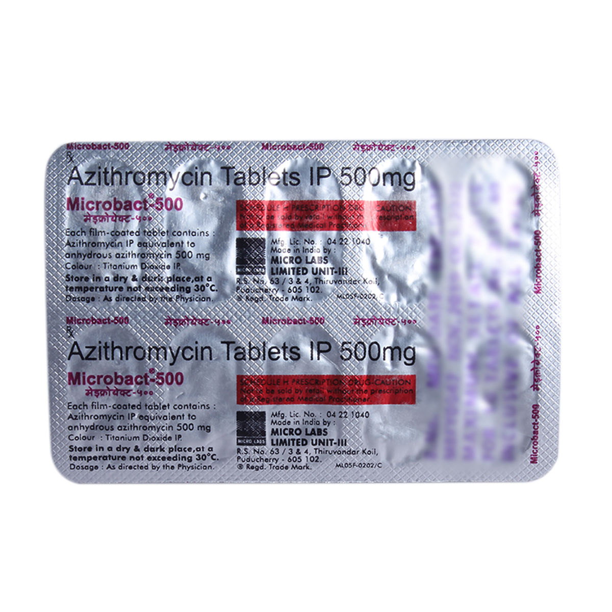 Microbact 500 Tablet | Uses, Side Effects, Price | Apollo Pharmacy