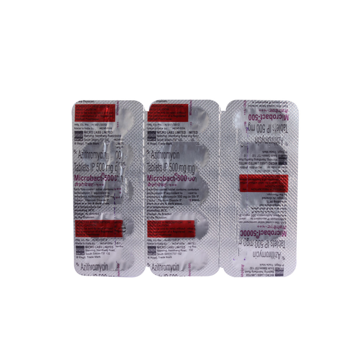 Microbact-500 Tablet 5's Price, Uses, Side Effects, Composition ...