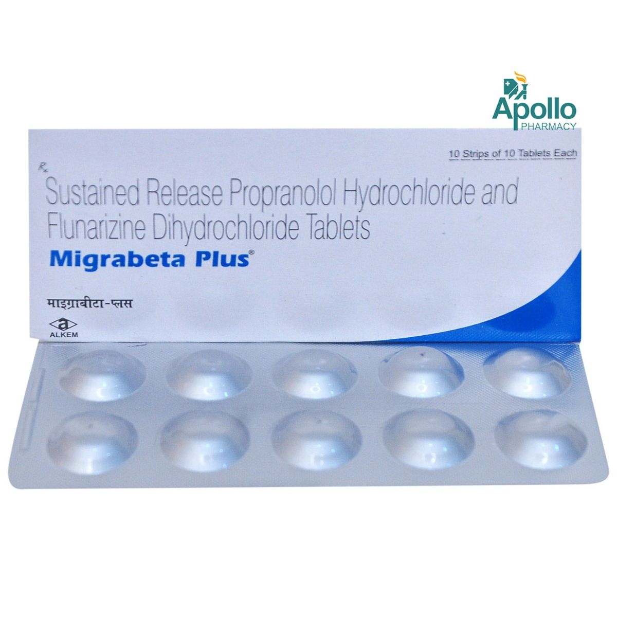 Migrabeta Plus Tablet 10's Price, Uses, Side Effects, Composition ...