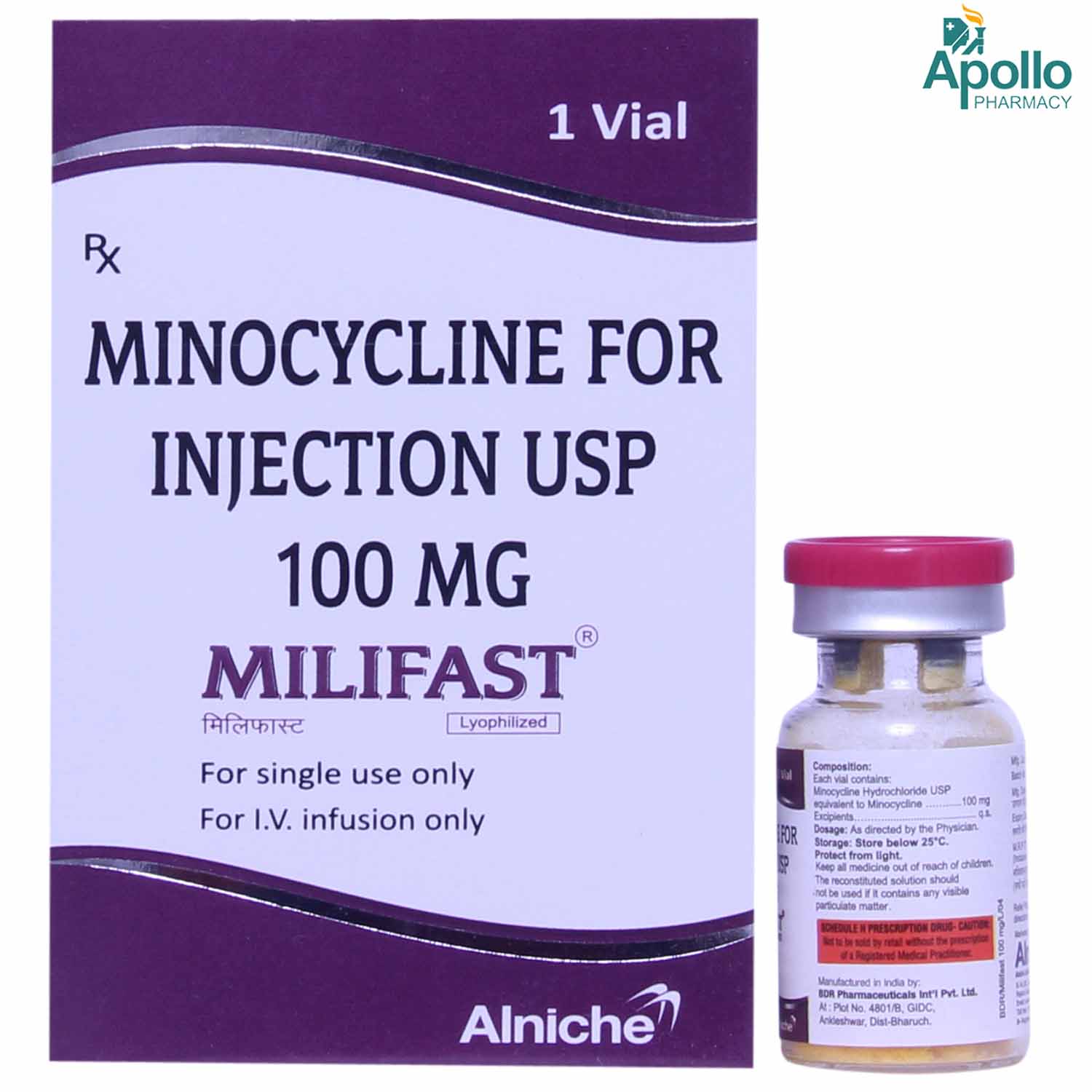 Milifast 100mg Injection | Uses, Side Effects, Price | Apollo Pharmacy