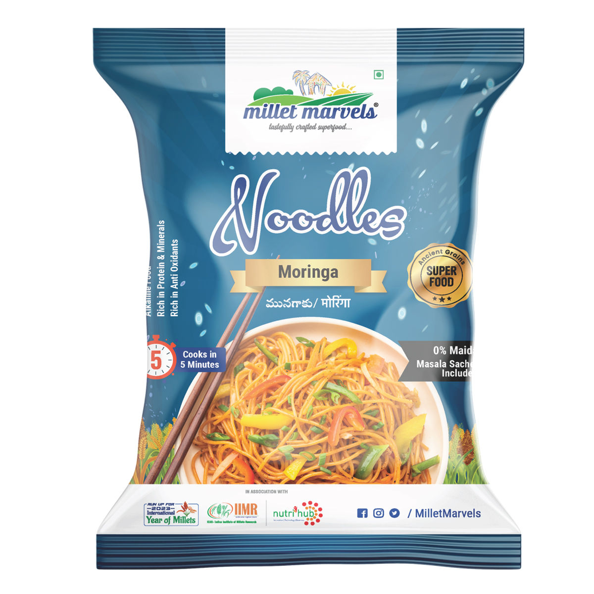 Millet Marvels Moringa Noodles, 175 gm Price, Uses, Side Effects ...