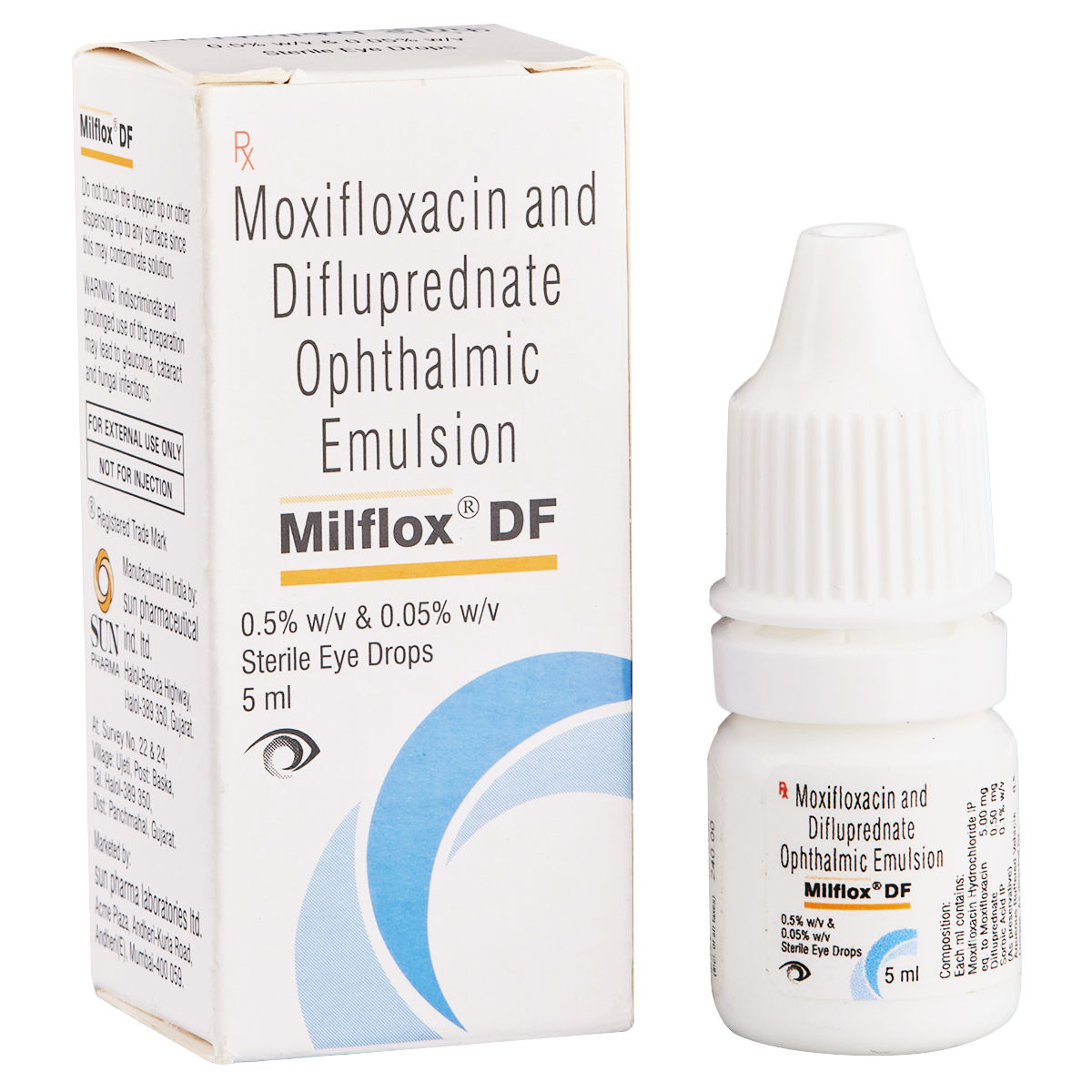 Milflox DF Eye Drops 5ml | Uses, Side Effects, Price | Apollo Pharmacy
