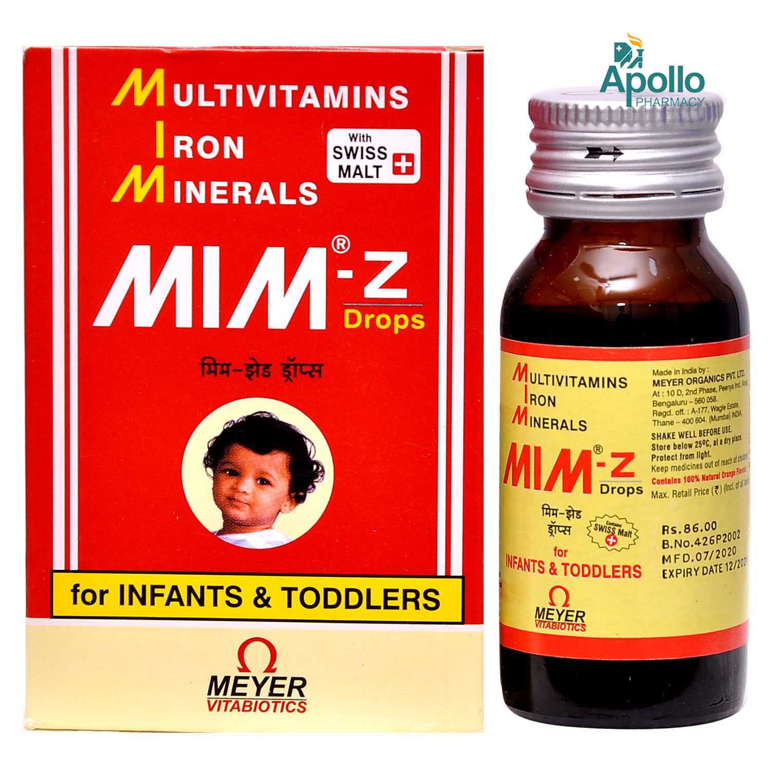 MIMZ DROPS 30ML Price, Uses, Side Effects, Composition - Apollo Pharmacy
