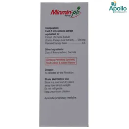 Minmin PB Syrup | Uses, Side Effects, Price | Apollo Pharmacy