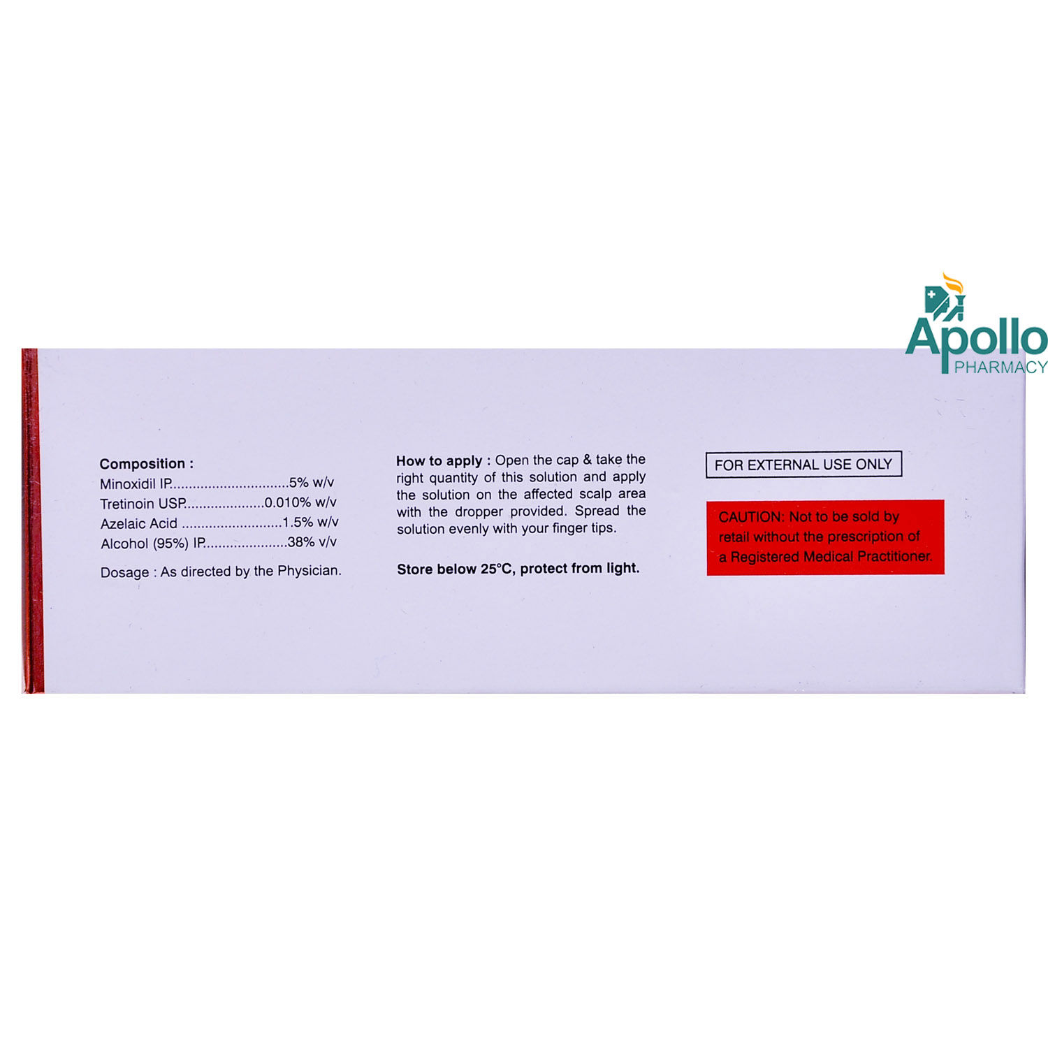 Minokem N 5% Solution | Uses, Side Effects, Price | Apollo Pharmacy
