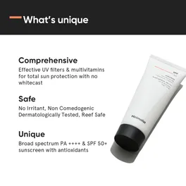 Buy Minimalist SPF 50 PA++++ Sunscreen 50 gm | 19 Minutes Delivery ...