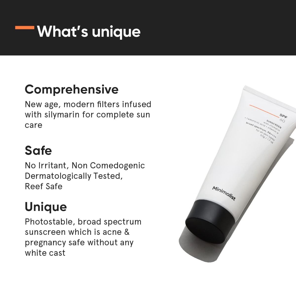 Minimalist SPF 60 PA++++ Sunscreen, 50 gm Price, Uses, Side Effects ...