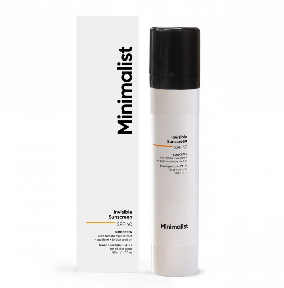 Minimalist SPF 40 Invisible Sunscreen, 50 ml Price, Uses, Side Effects ...