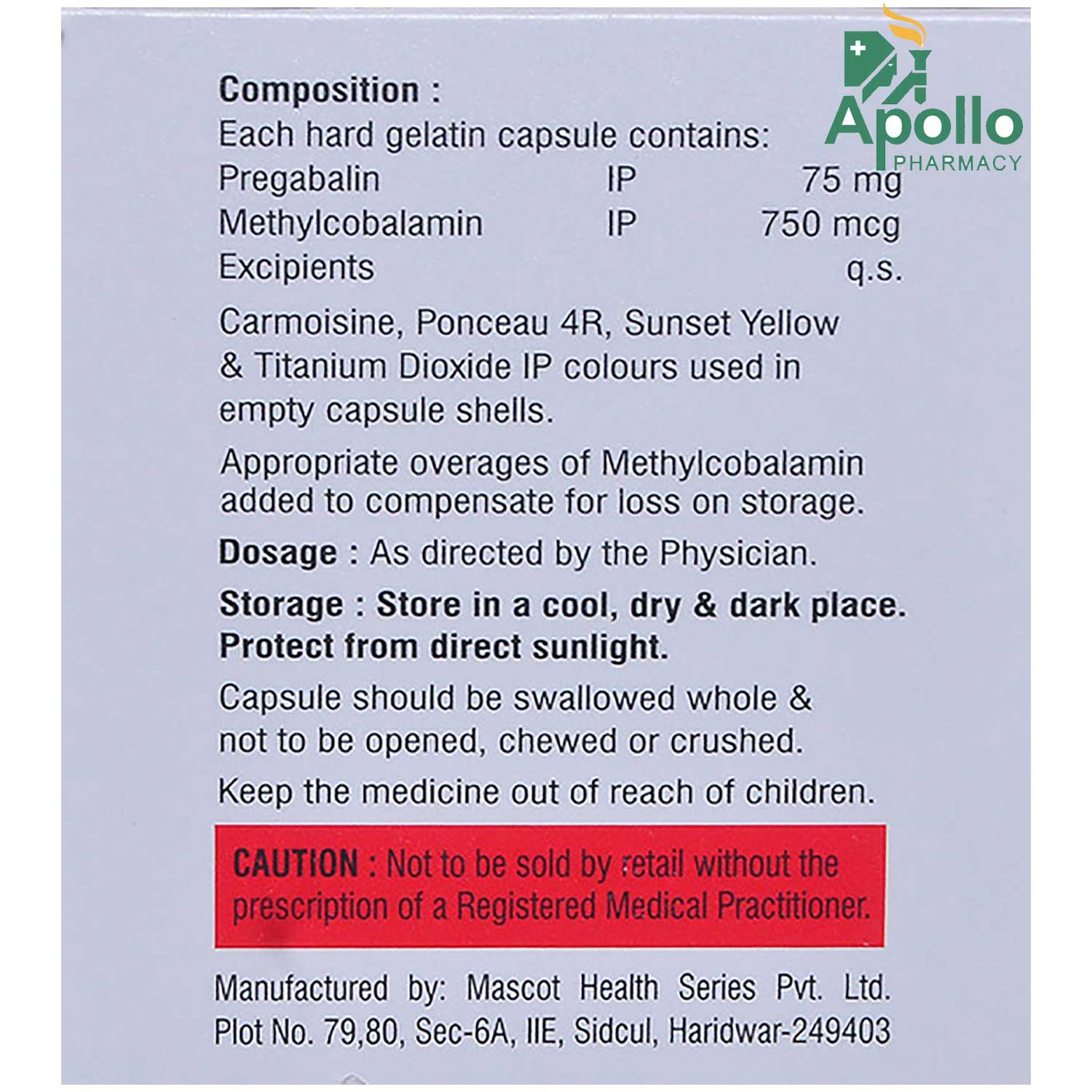 Miol-P Capsule | Uses, Side Effects, Price | Apollo Pharmacy
