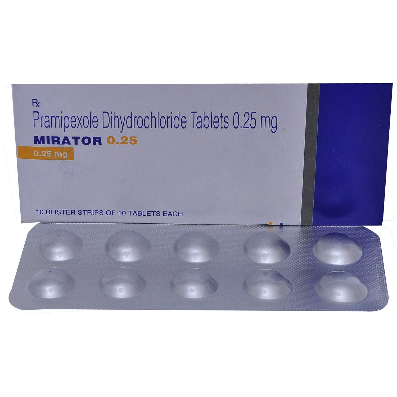 Mirator 0.25 Tablet 10's Price, Uses, Side Effects, Composition ...