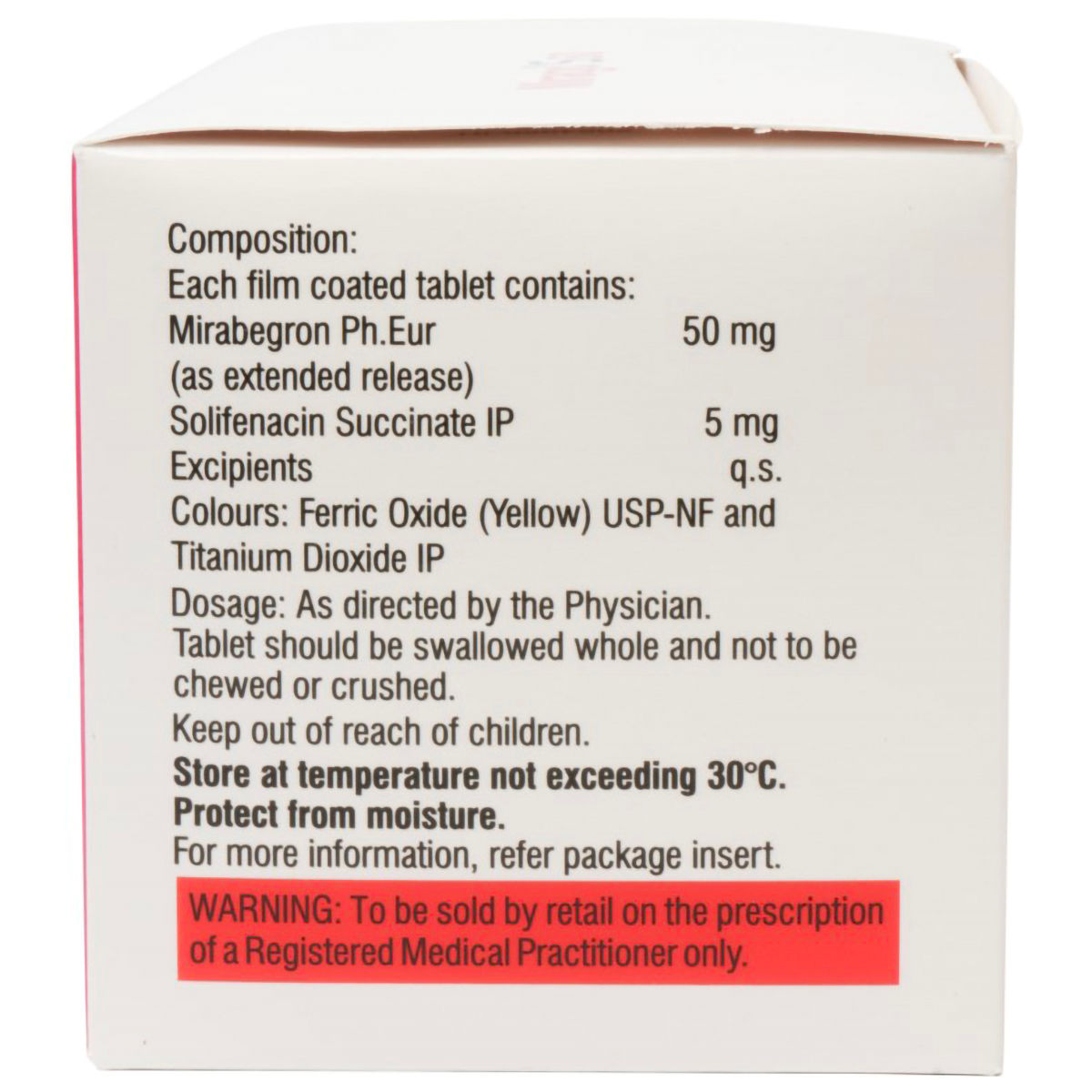 Mirago-S 50 Tablet | Uses, Side Effects, Price | Apollo Pharmacy