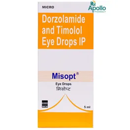 Misopt Eye Drops 5 ml | Uses, Side Effects, Price | Apollo Pharmacy