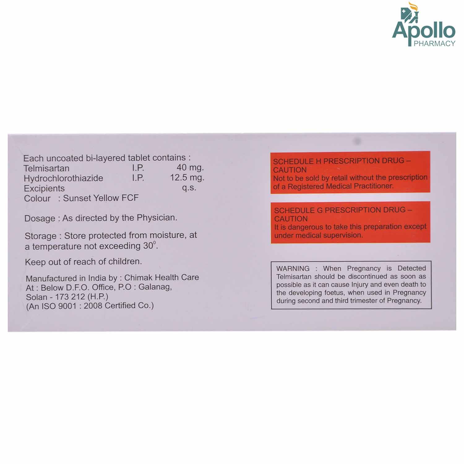 Missile H Tablet 10's Price, Uses, Side Effects, Composition - Apollo ...