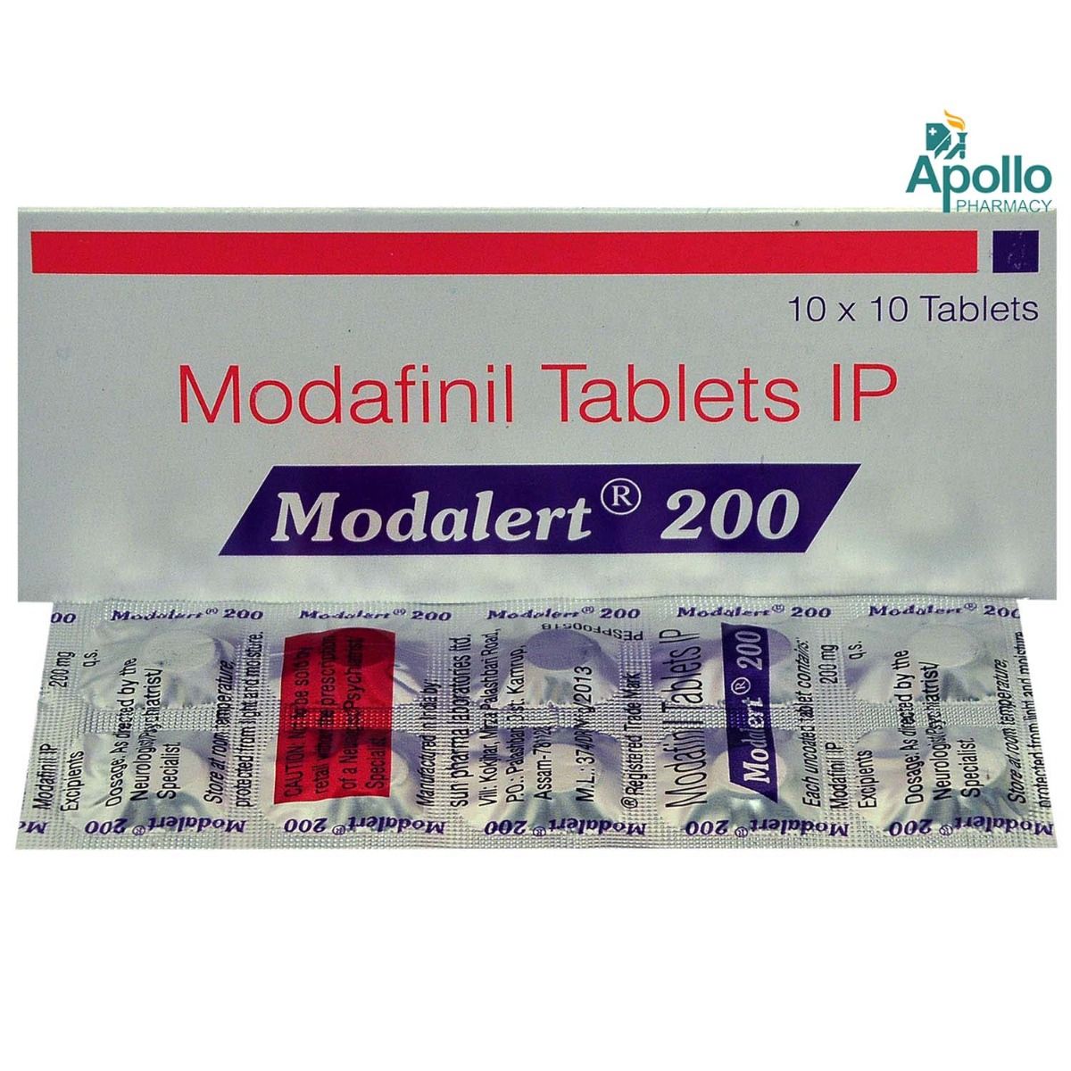 Modalert 200 Tablet | Uses, Side Effects, Price | Apollo Pharmacy