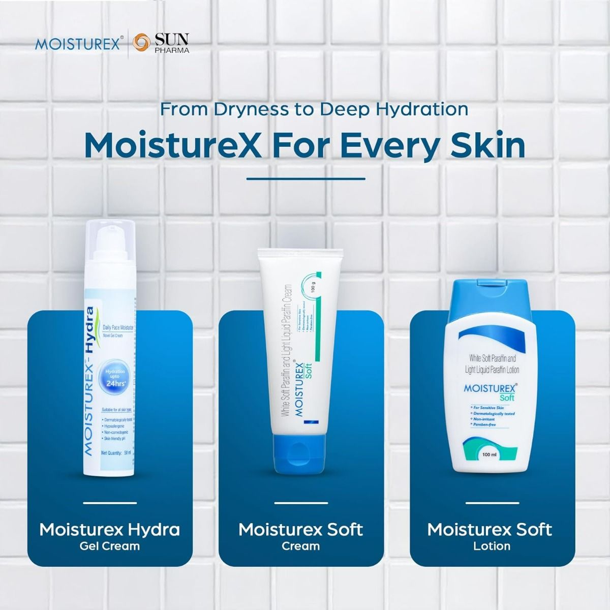Buy Moisturex - Hydra Gel Cream 50 ml | 19 Minutes Delivery | Apollo ...