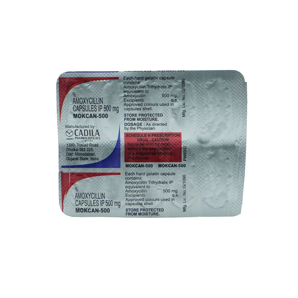 Mokcan 500 mg Capsule | Uses, Side Effects, Price | Apollo Pharmacy