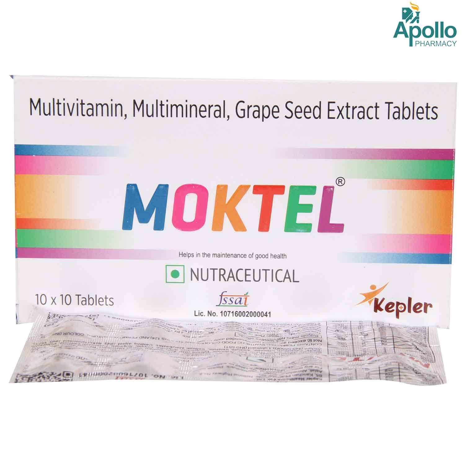 Moktel Tablet | Uses, Side Effects, Price | Apollo Pharmacy