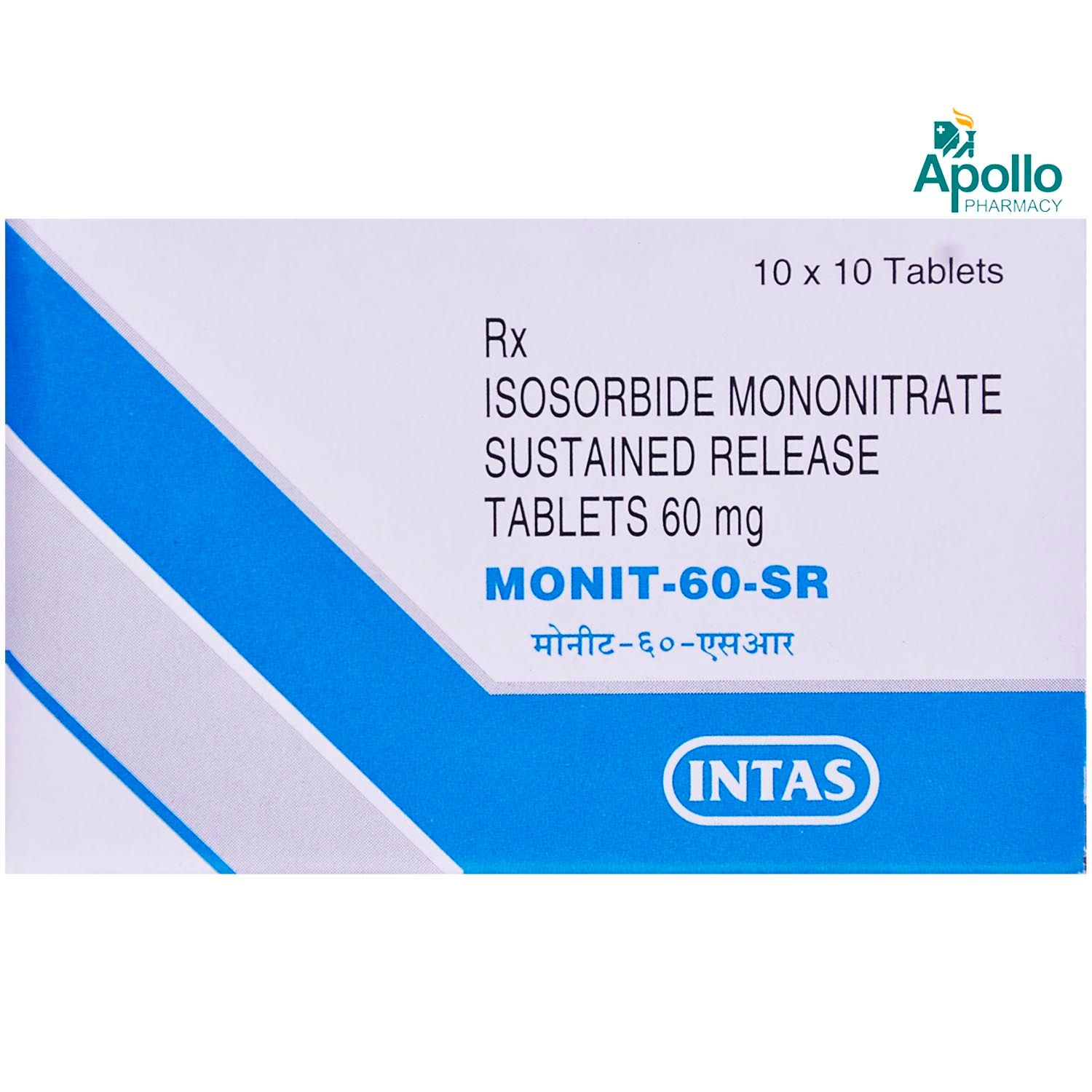 Monit SR 60 Tablet | Uses, Side Effects, Price | Apollo Pharmacy