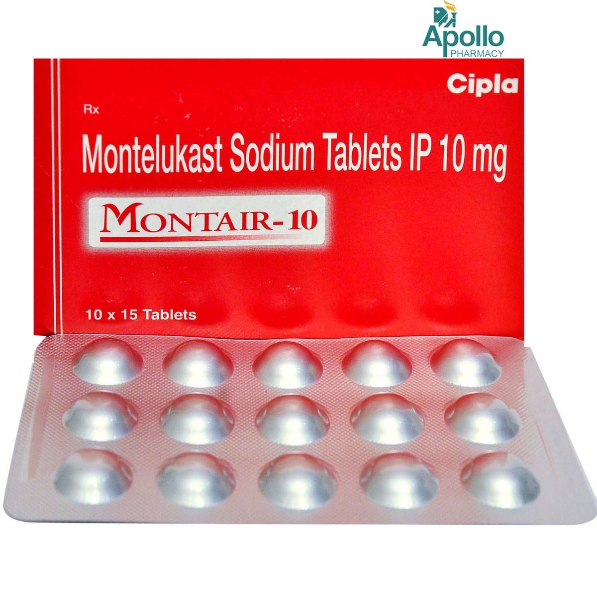 Montair-10 Tablet 15's Price, Uses, Side Effects, Composition - Apollo ...