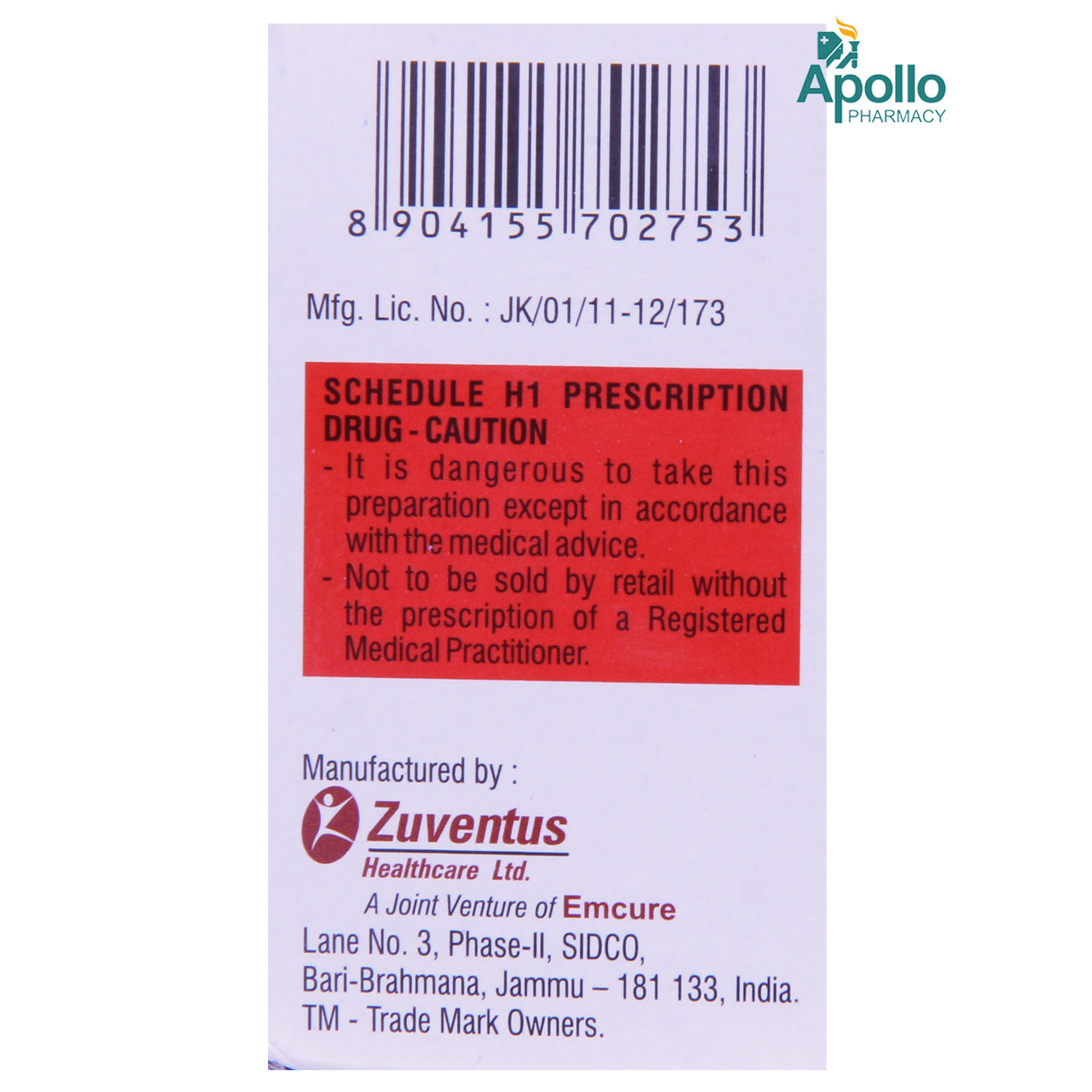 MONOBACT INJECTION 1.5GM Price, Uses, Side Effects, Composition ...