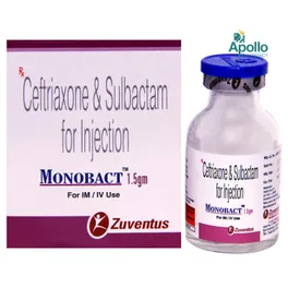 Buy Monobact 1.5 gm Injection online | Uses, Side Effects, Price and ...