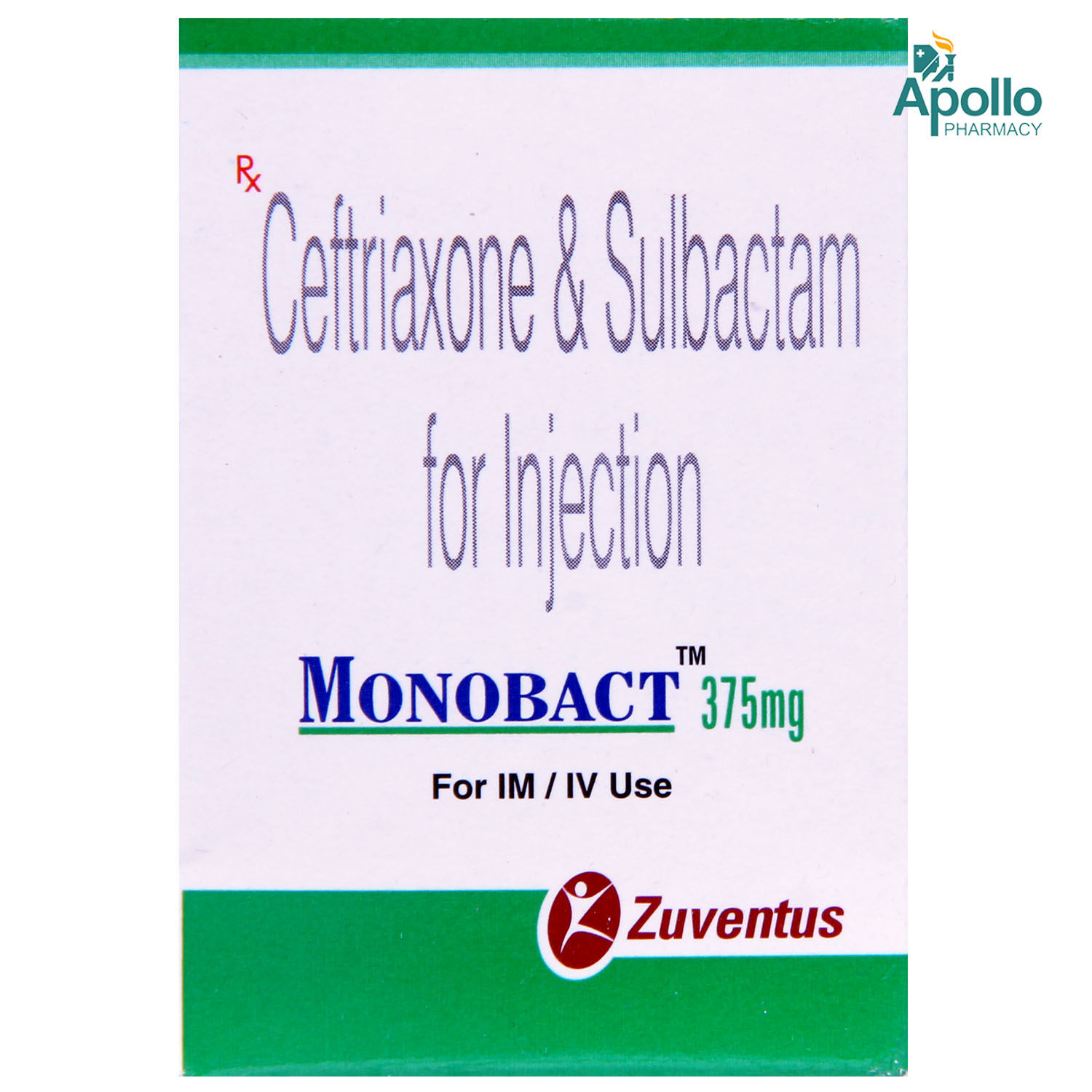 Monobact 375 mg Injection | Uses, Side Effects, Price | Apollo Pharmacy