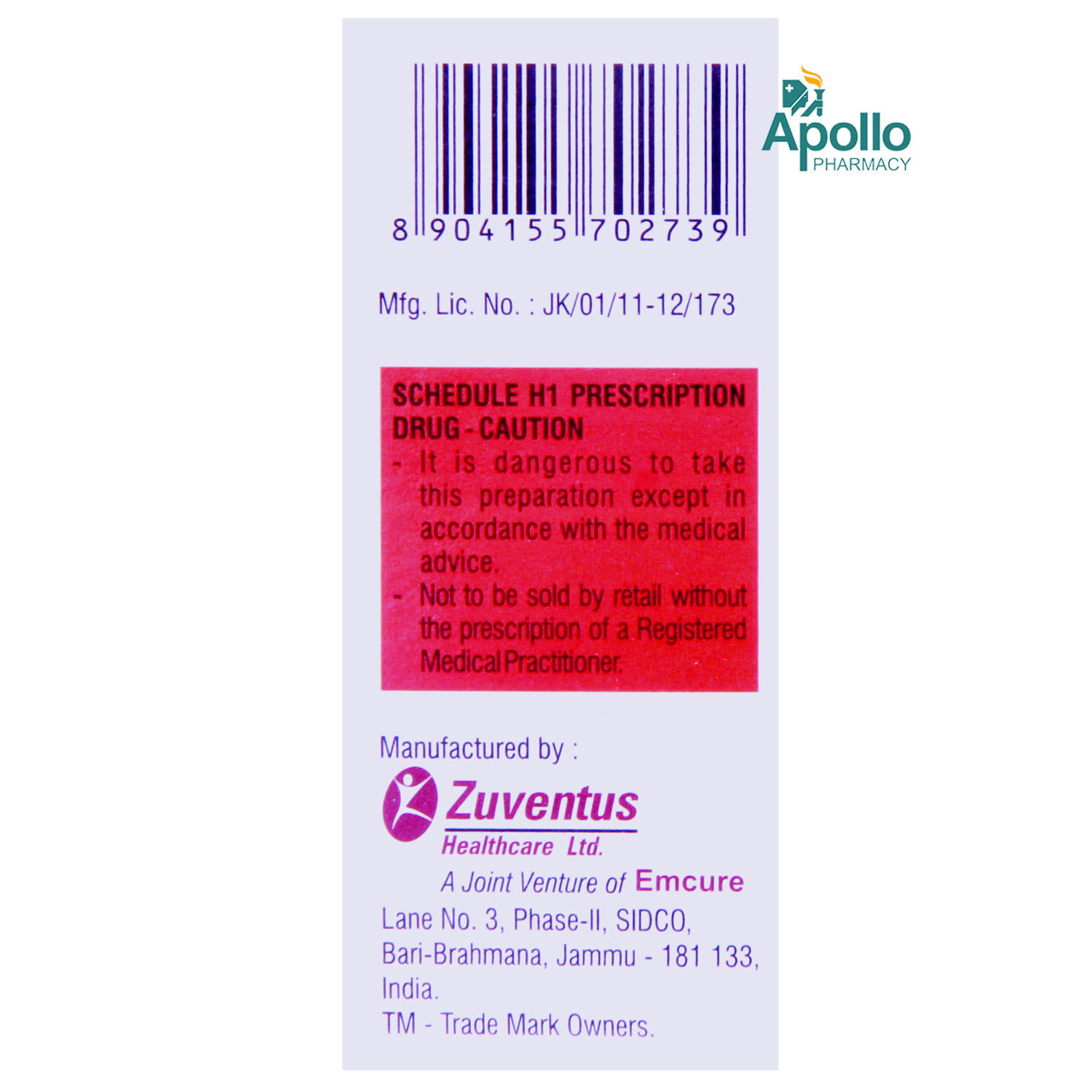 MONOBACT 375MG INJECTION Price, Uses, Side Effects, Composition ...