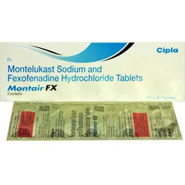 Montair FX Tablet | Uses, Side Effects, Price | Apollo Pharmacy